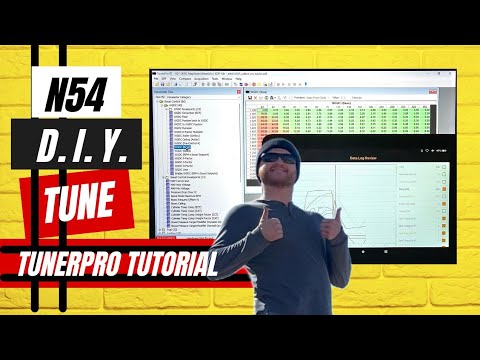 BMW N54 Engine tuning with TunerPro Tutorial!!! (Video 1)