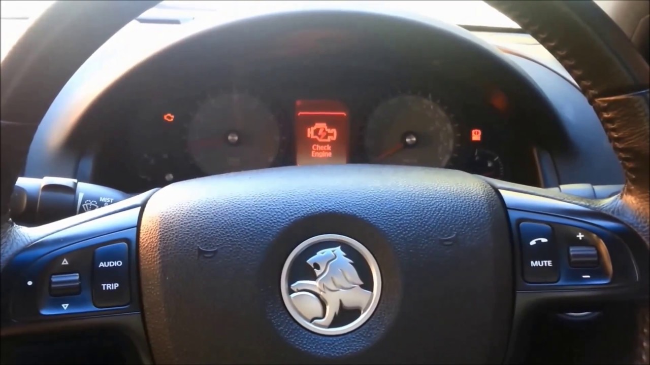 How to fix Holden Commodore SV6 VE Check Engine Warning?
