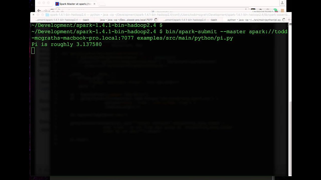 Deploy Python programs to Spark Cluster Part 1
