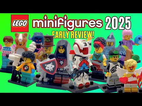 LEGO Collectible Minifigures 2025 EARLY REVIEW: Series 27!