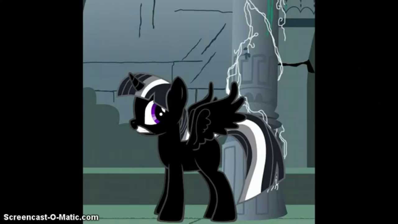 the transformation from twilight sparkle to twilight dragon