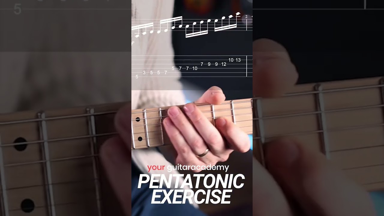 Try This Pentatonic Exercise! #guitarist