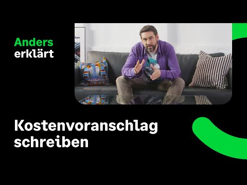 Wie schreibe ich einen Kostenvoranschlag?