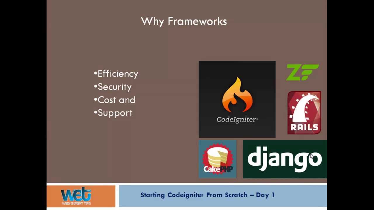 Day 1 Starting Codeigniter from Scratch