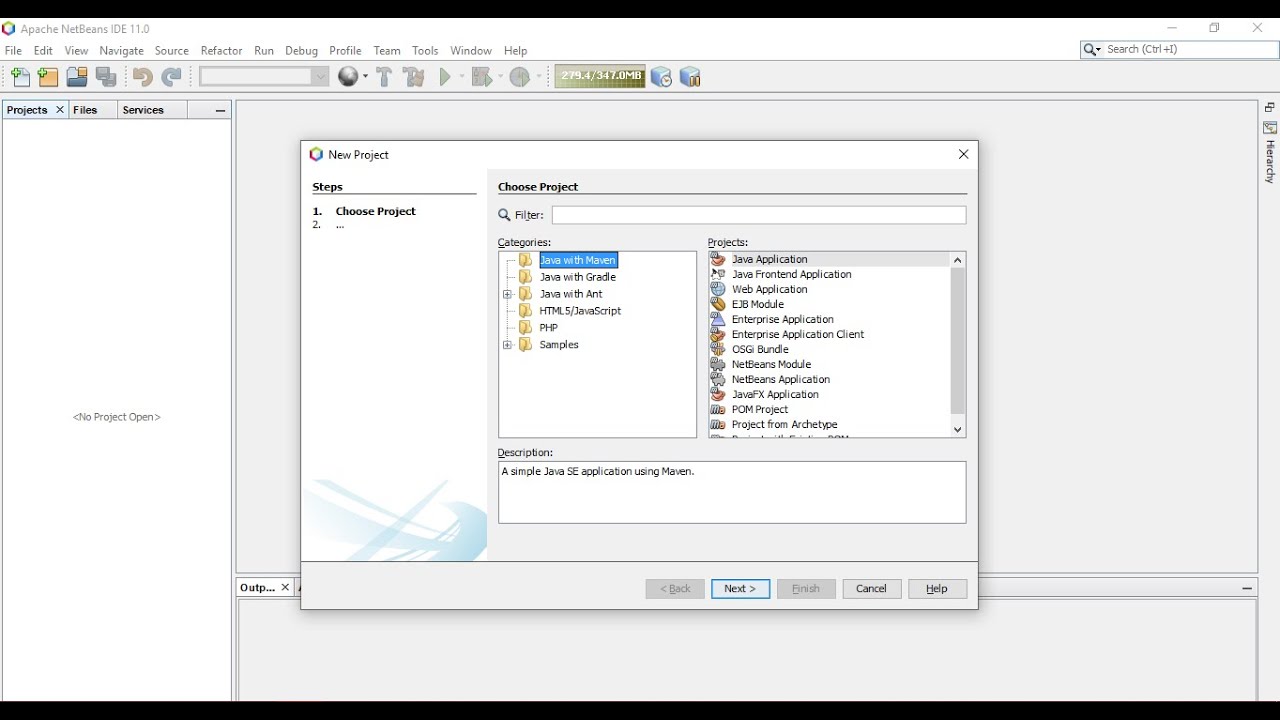 How to Create Your First Java Project Using NetBeans IDE