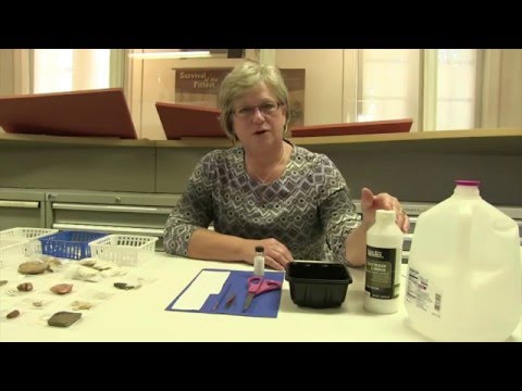 Video: Inside the Archaeology Lab – Labeling Artifacts | Lives & Legacies