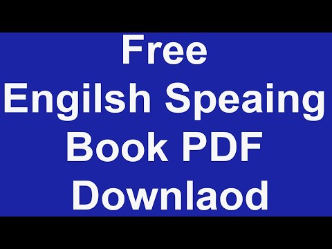 English Speaking Course Book PDF in Hindi Download