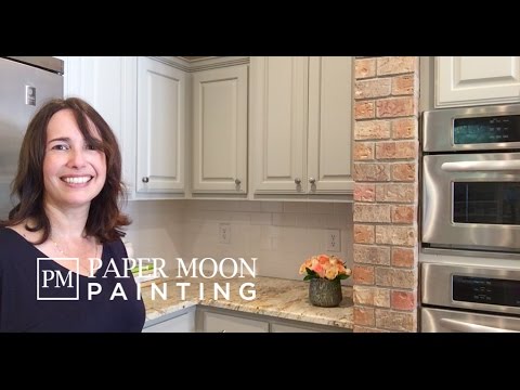 Painted Cabinets: Benjamin Moore's "Thunder"