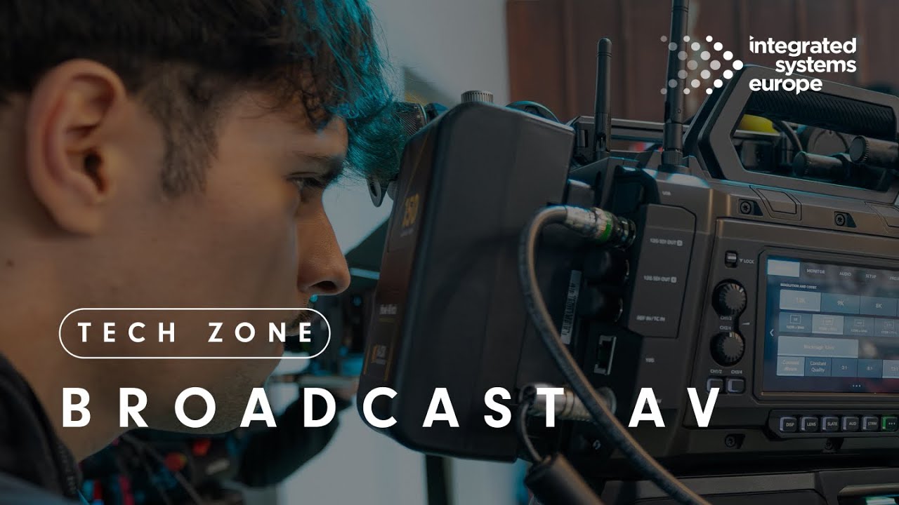 ISE 2026 Broadcast AV Technology Zone