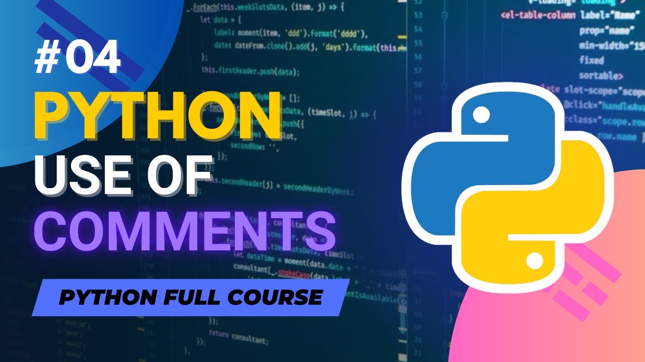 Comments in Python | Python Full Course in Hindi/Urdu - Tutorial #4