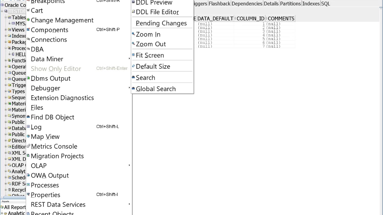 SQL PL/SQL - Creating/Running a SQL Statement with the SQL Worksheet