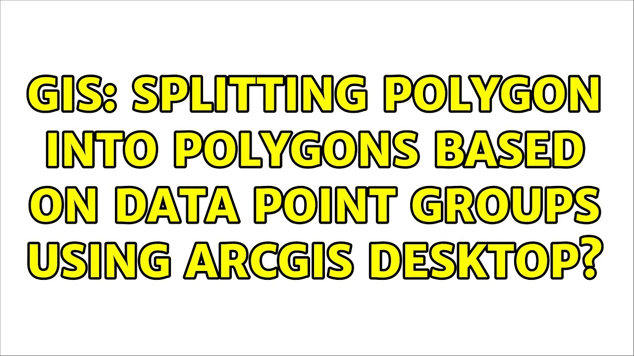 GIS: Splitting polygon into polygons based on data point groups using ArcGIS Desktop?