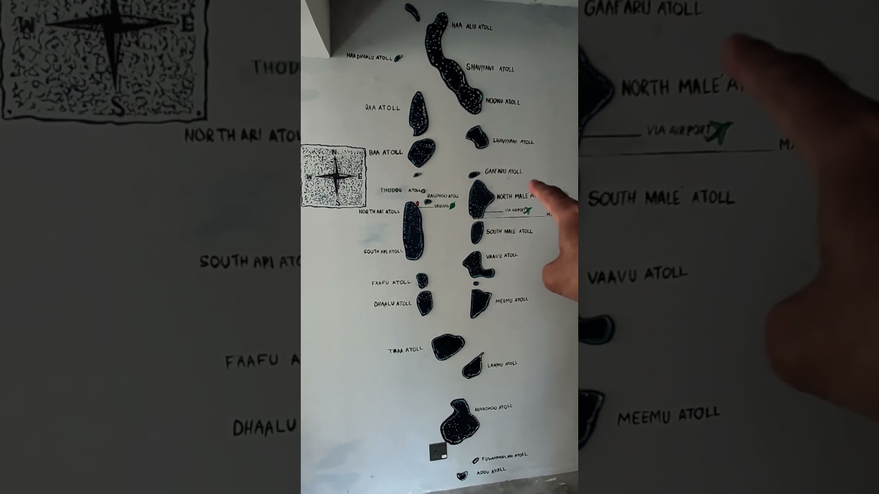Map of Maldives
