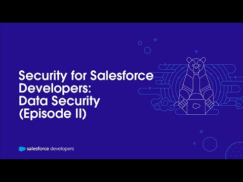 Security for Salesforce Developers: Application Security (Episode II)