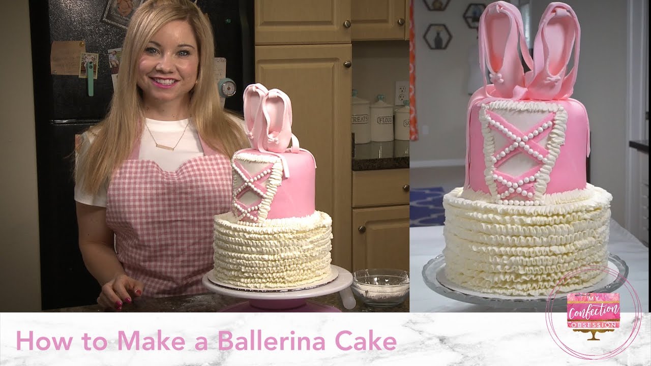 How to Make a Ballerina Cake