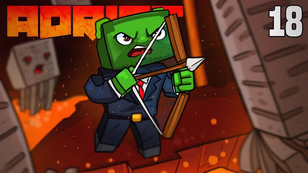 Minecraft: ADRIFT - DEATH FROM ABOVE!!! (Ep.18)