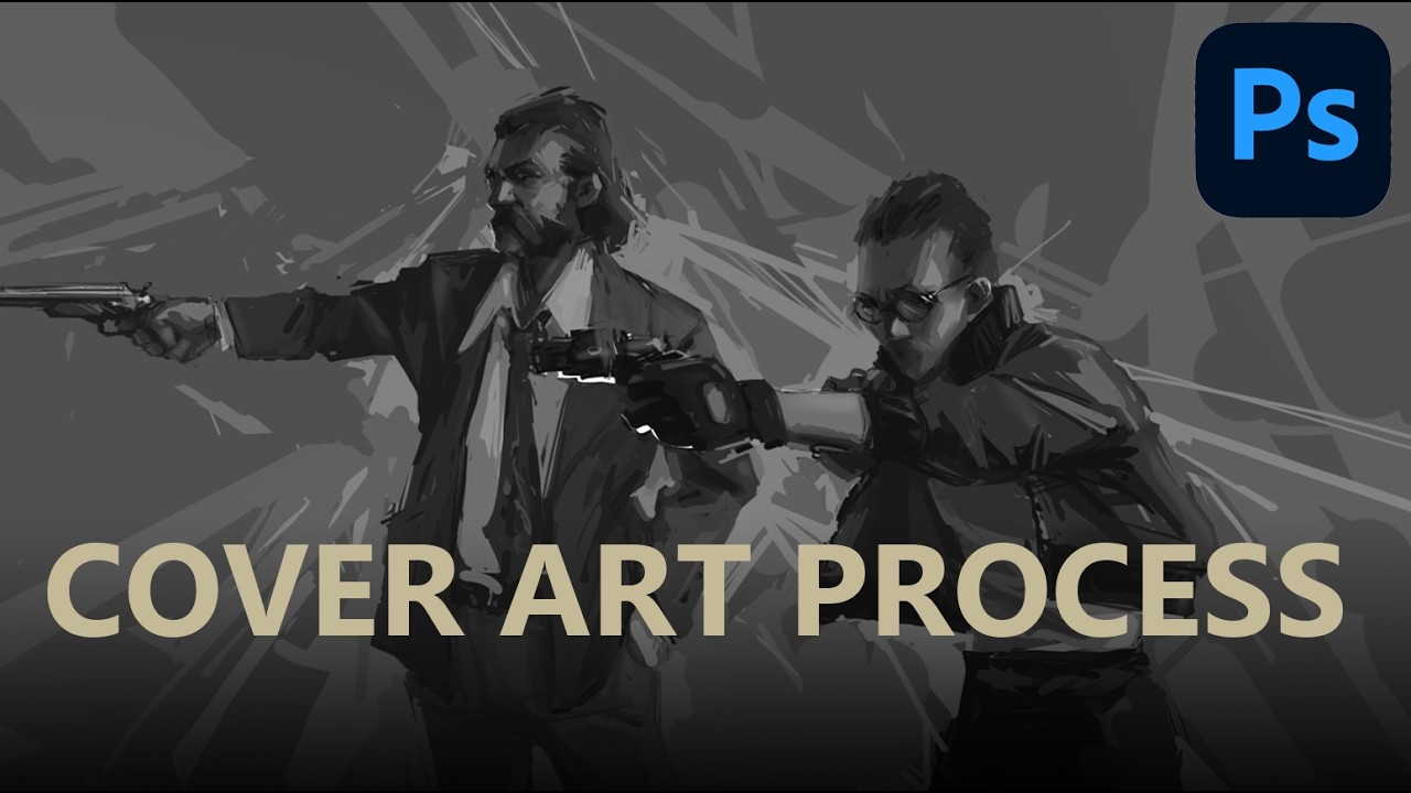 Disco Elysium Fan Art - Full Process
