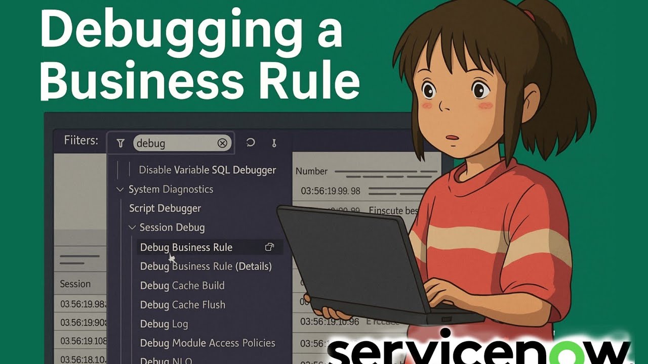 How to Debug Business Rules in #servicenow | Incident Creation Demo + Logs Explained #yokohama