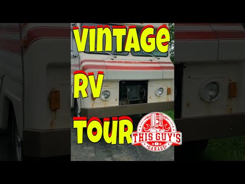 #shorts vintage motorhome  tour 1975 fleury industries the Canadian Winnebago