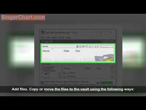 How to Protect Files on a Sandisk USB Flash Drive with Sandisk Secureaccess in Windows