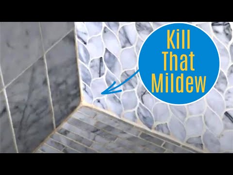 How to Clean Marble Shower Tile, Kill Mildew, & Seal - This EASY DIY Works on Marble and Stone Tile