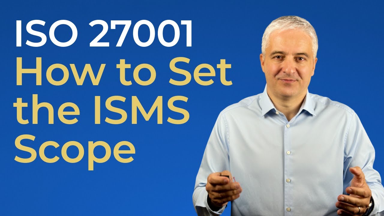 How to set ISO 27001 scope