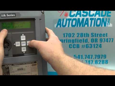 Foxboro IMT96 Magnetic Flow Transmitter Setup