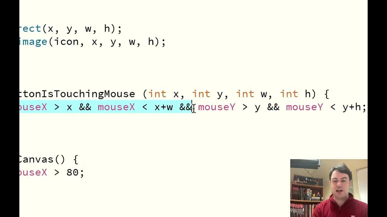 More Robust Button Functions with Processing