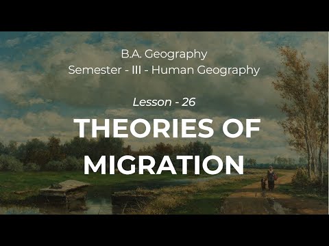 26 Theories of Migration
