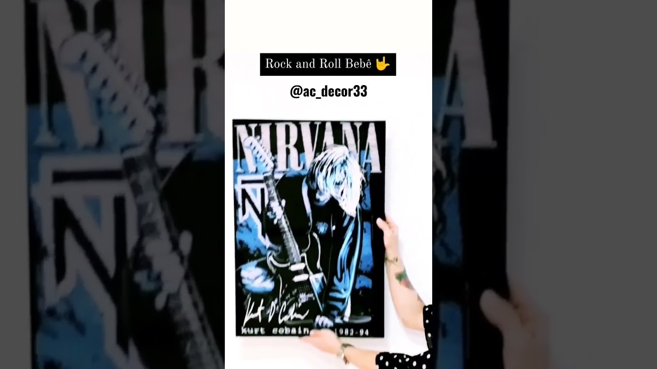 Poster Personalizado Nirvana 🤟