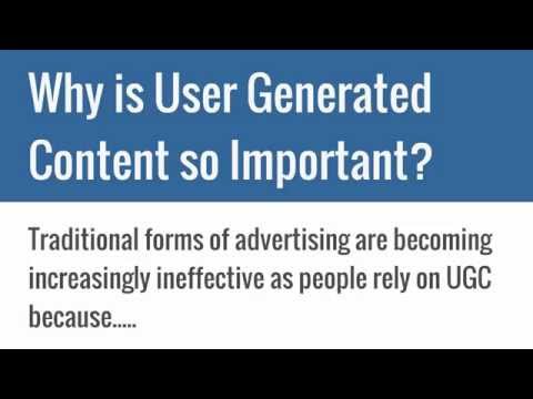 Why is User Generated Content so Important?