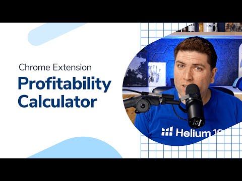 Free Amazon Profitability Calculator | Helium 10