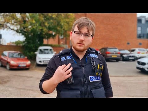 Silly Sausage at Stratford Upon Avon Police Station is A Little Paranoid #audit #fail #police