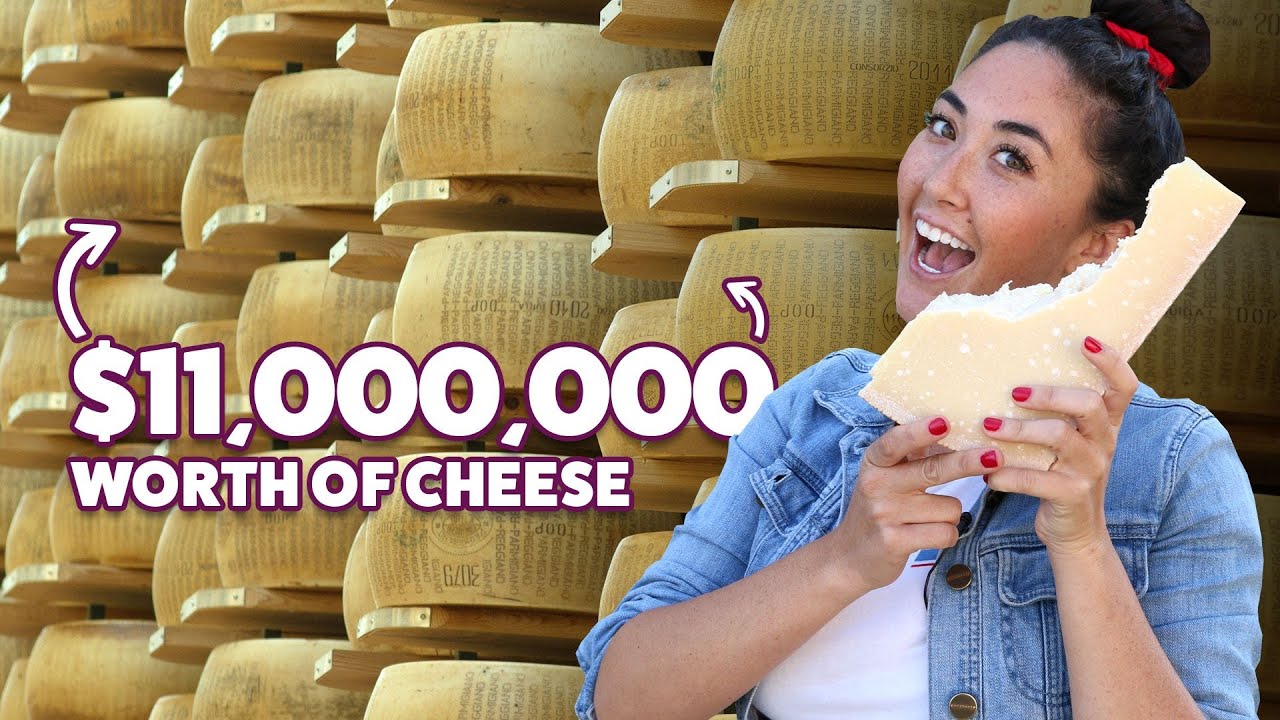 Inside An $11 Million Cheese Library In Parma, Italy