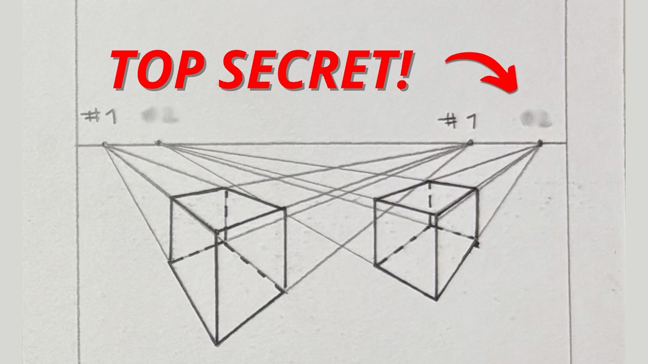 ELEVATE Your Perspective Drawing! | Multiple Vanishing Point Sets