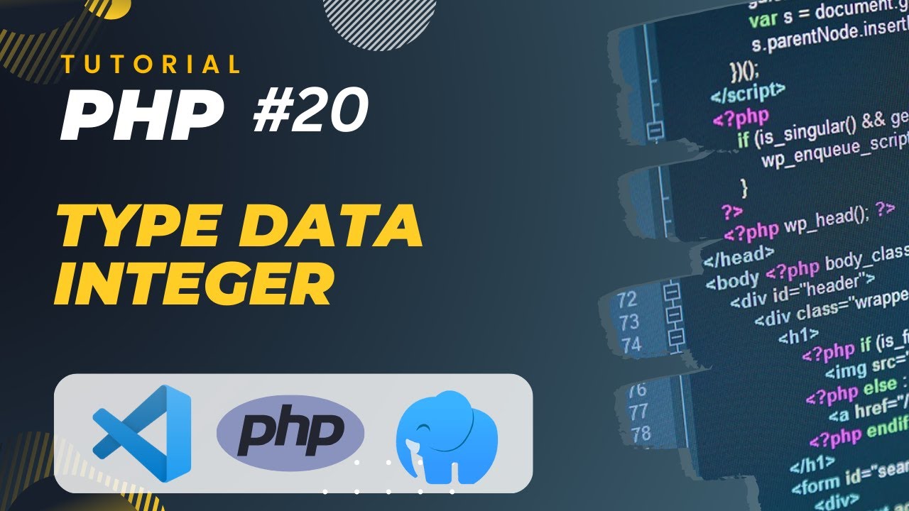 PHP TUTORIAL #20 TYPE DATA INTEGER