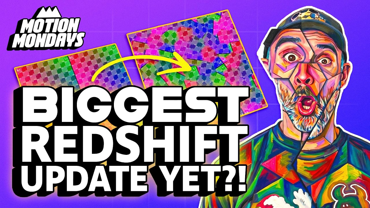 Redshift Solves Repeating Textures + Free C4D Plugin | Motion Mondays