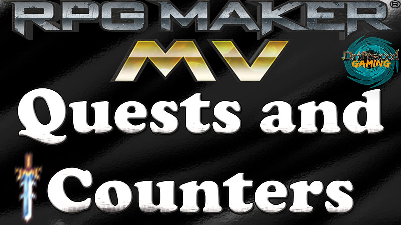 RPG Maker MV Tutorial Quests and Counters