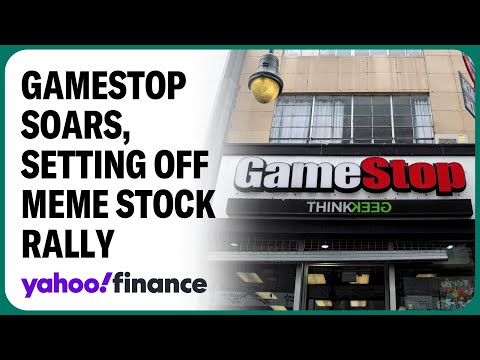 GameStop stock soars, setting off larger meme stock rally