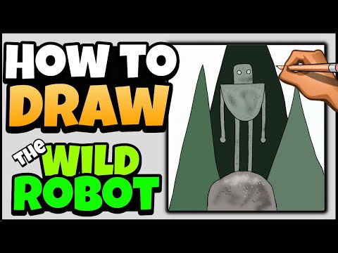 How to Draw The Wild Robot | Art for Kids