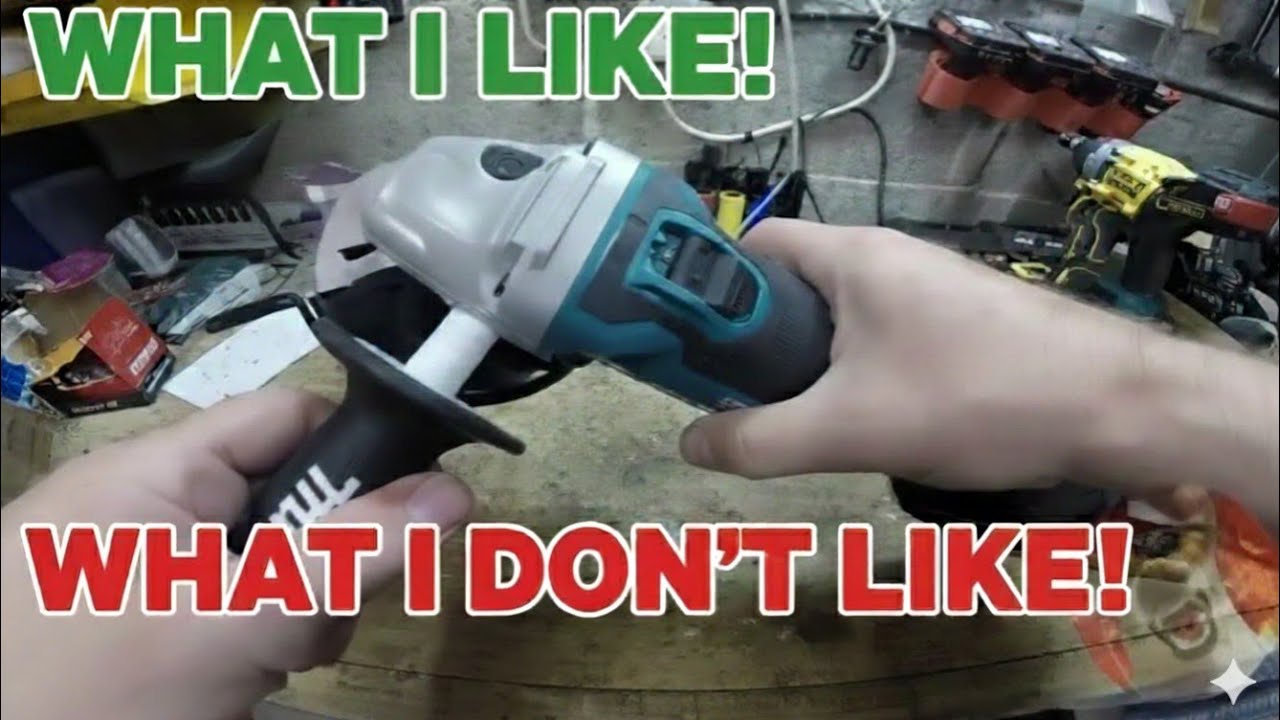 Makita DGA504Z 18V LXT Brushless 125mm Angle Grinder. Unboxing, Test & Review. 