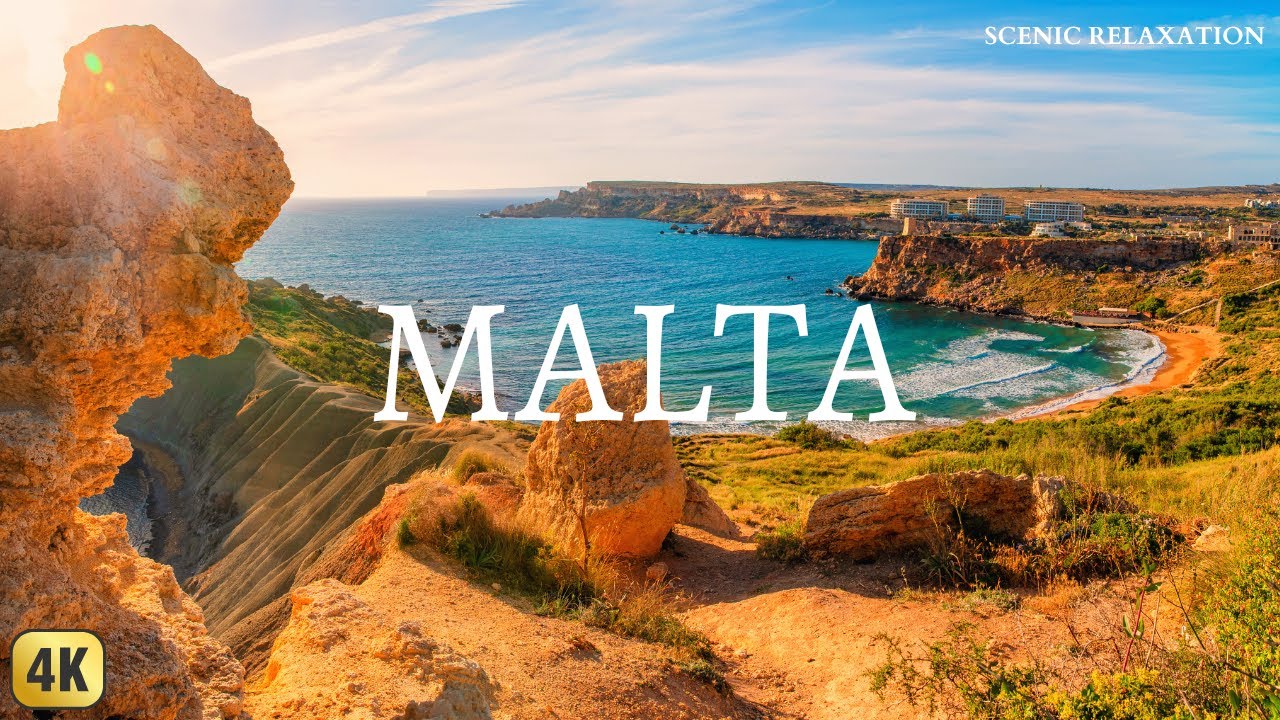 Malta 4K - Scenic Relaxation Film With Calming Music