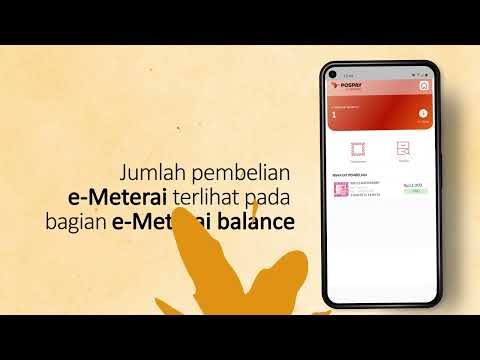 beli e-materai cepat dan mudah bisa melalui aplikasi pospay loh