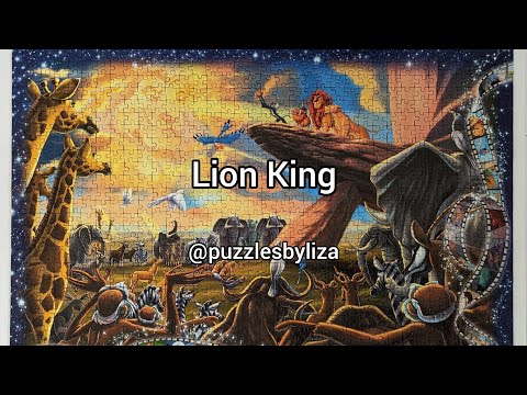 Ravensburger. Lion King. Disney Collector's Edition . Disney. 2017. No. 197477. 1000 pieces.