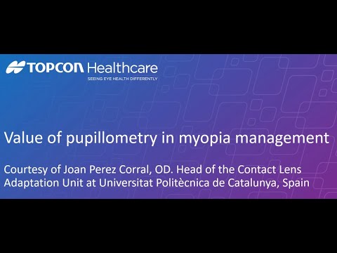 Topcon MYAH trainingsfilm 5: Waarde pupillometrie