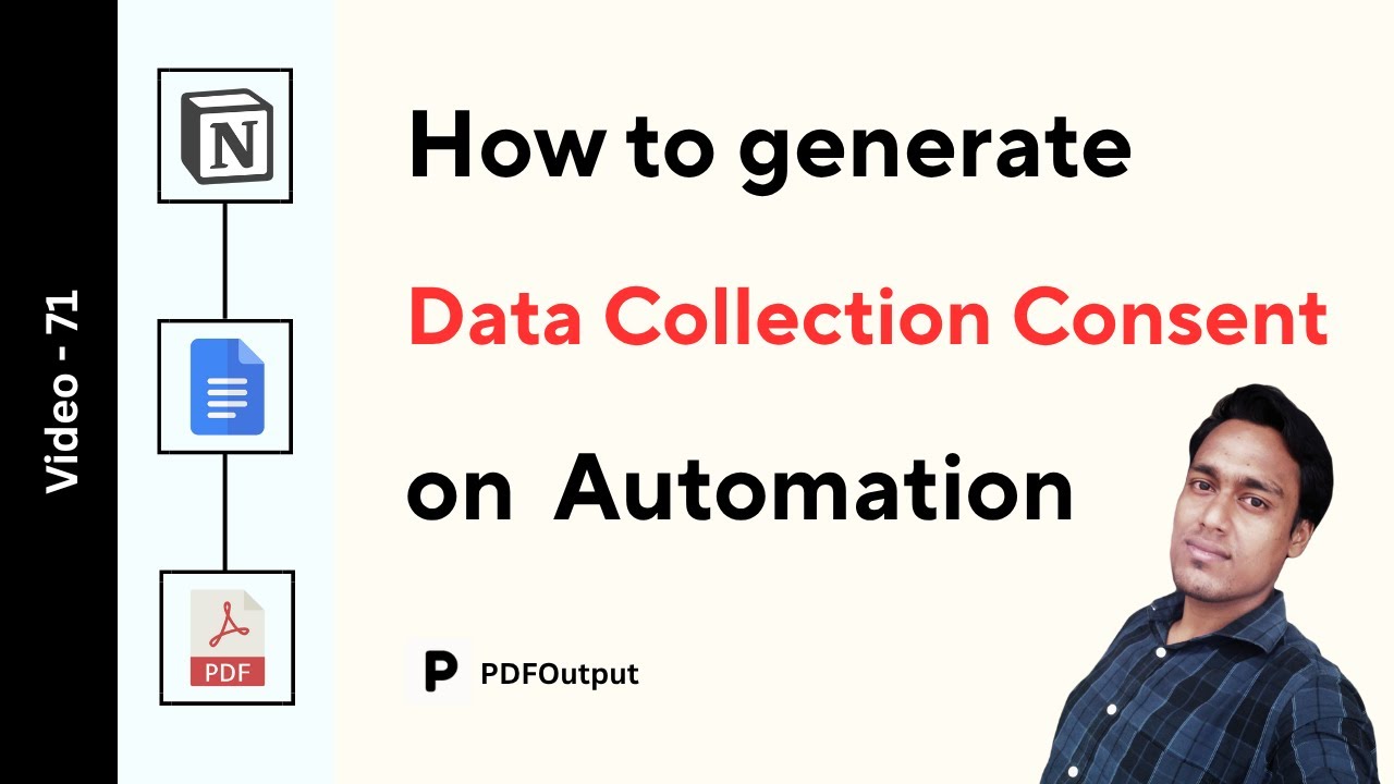 Data Collection Consent PDF (How to turn your notion database into PDF automation tool)