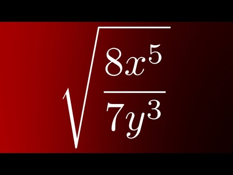 How to Rationalize the Denominator in a Square Root with Variables
