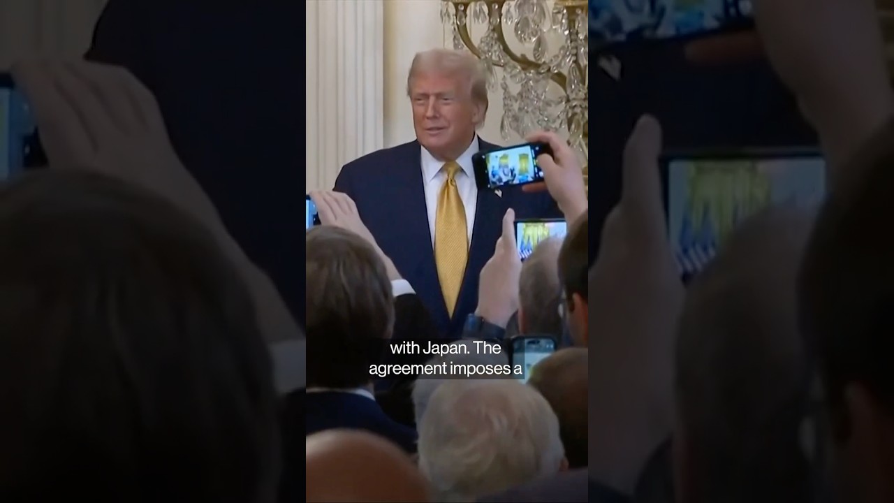 Trump Strikes Japan Trade Deal With 15% Tariff Rate