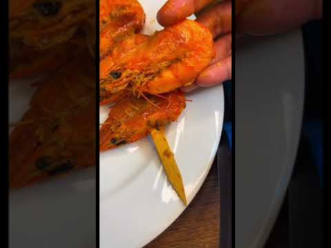 How to eat a whole shrimp