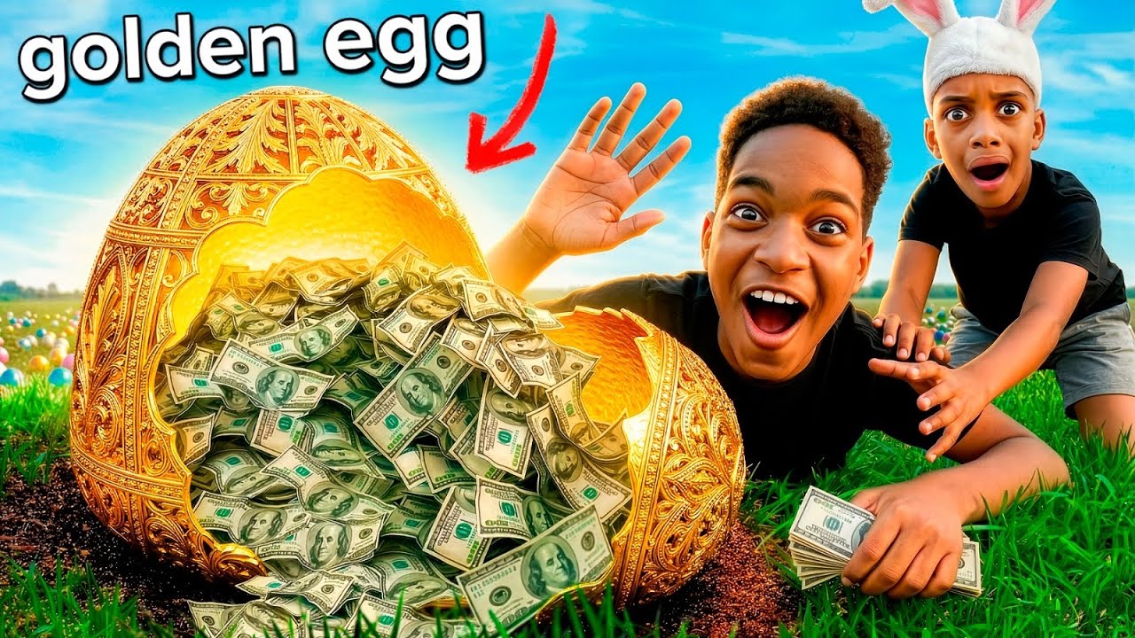 FIND THE GOLDEN EASTER EGG **WIN BIG PRIZE**